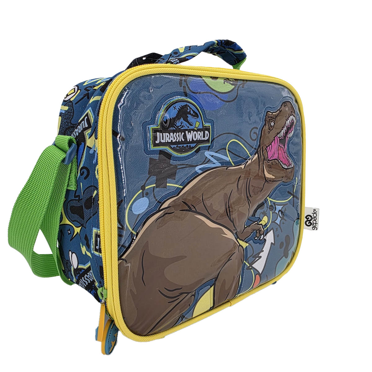 Lonchera Universal Jurassic World Verde con Azul | DelSol